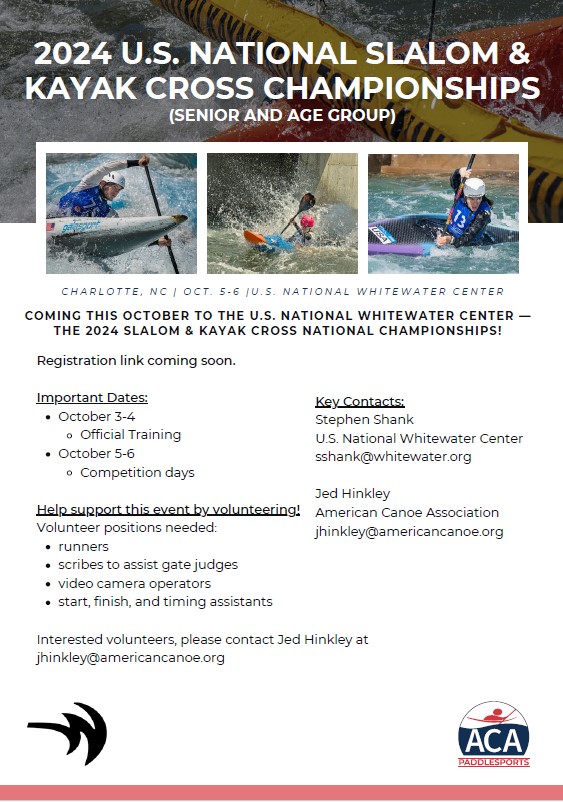 2024 Slalom & Kayak Cross National Championships - ACA